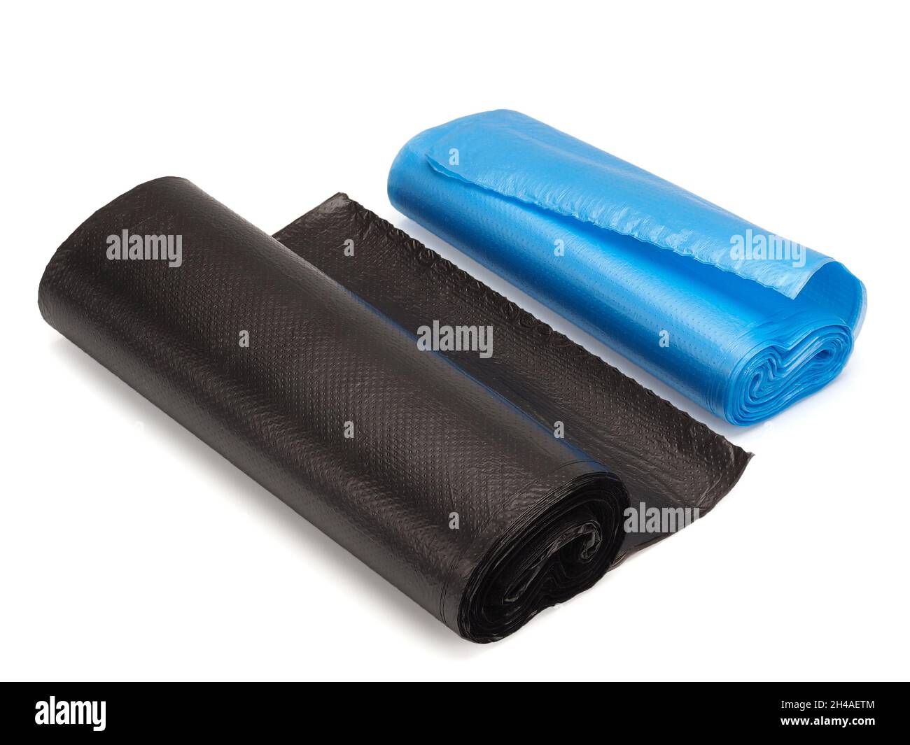 Black plastic packs bags hi-res stock photography and images - Alamy