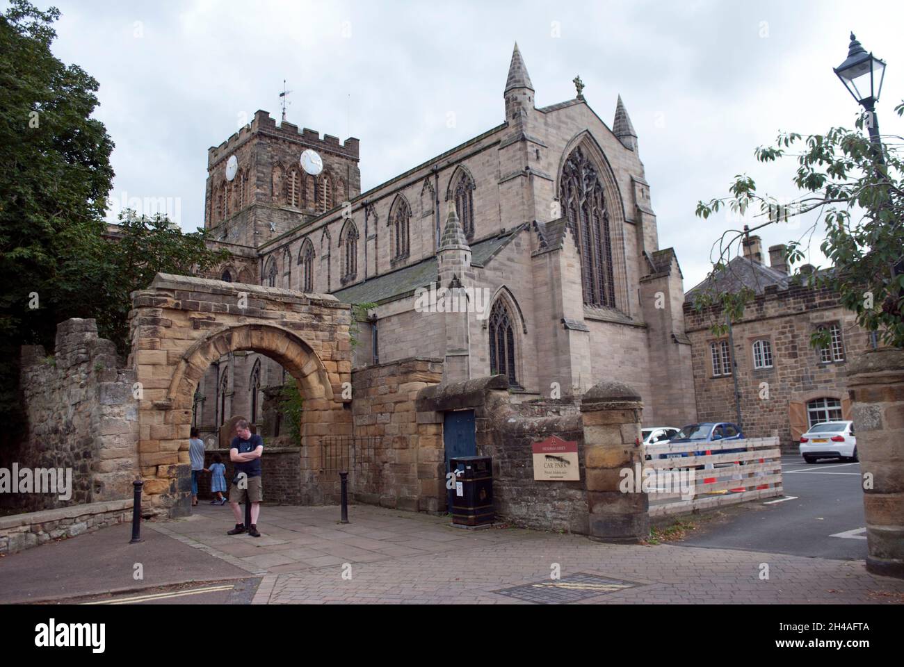 Hexham Abbey, Hexham, Northumberland, England, UK Stock Photo - Alamy