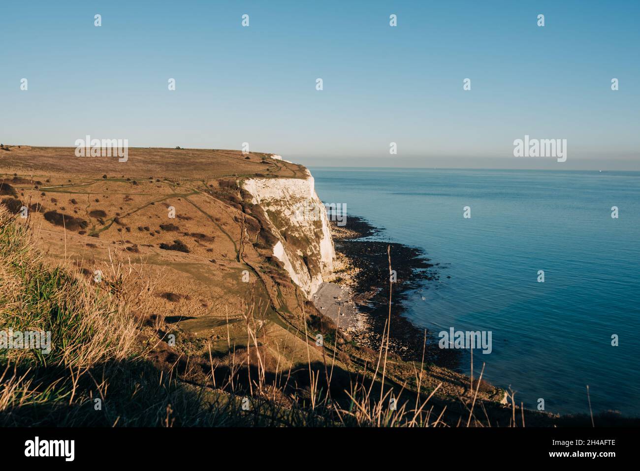 White cliffs of dover sunset hi-res stock photography and images - Alamy