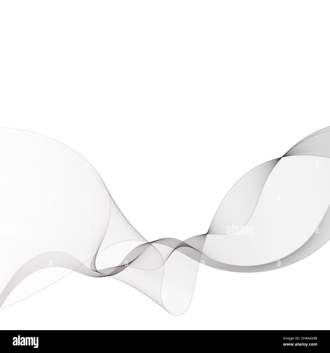 Abstract gray wave. Vector pattern for wallpaper Stock Photo - Alamy