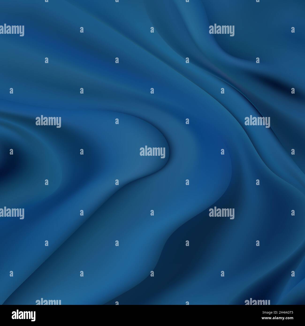 Blue wrinkled fabric. Textile background Stock Photo - Alamy