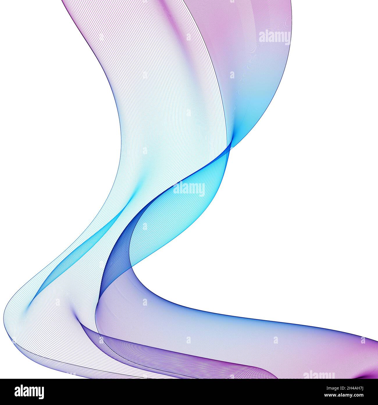 Colored vector wave. Abstract design element. illustration Stock Photo ...