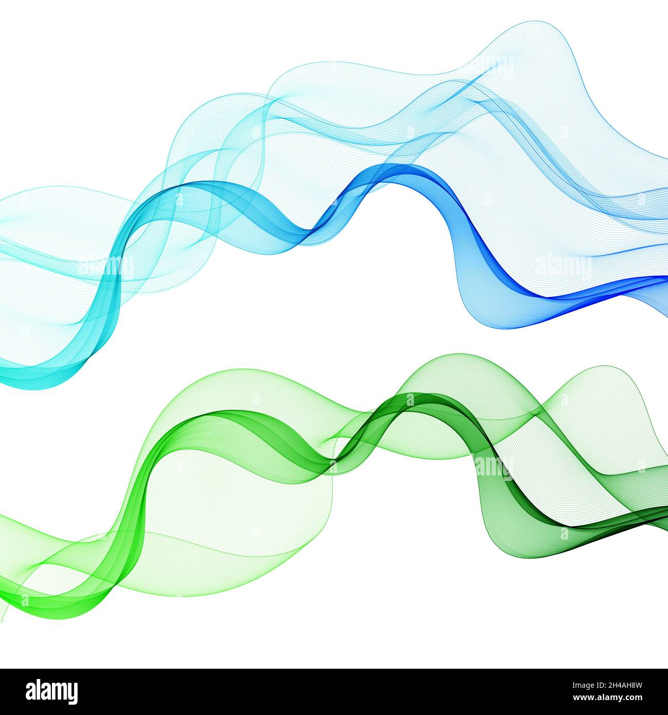 Set of abstract colored waves. Vector background. Design element Stock ...