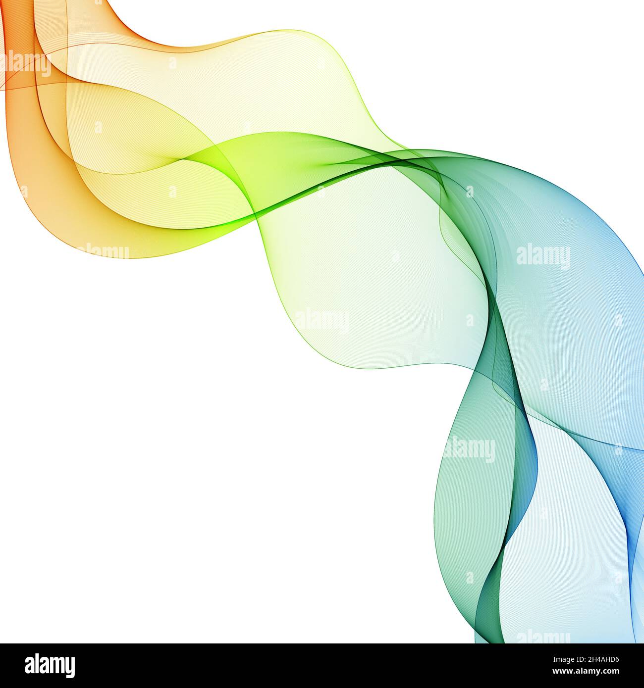 abstract vector wave. Color illustration Stock Photo - Alamy