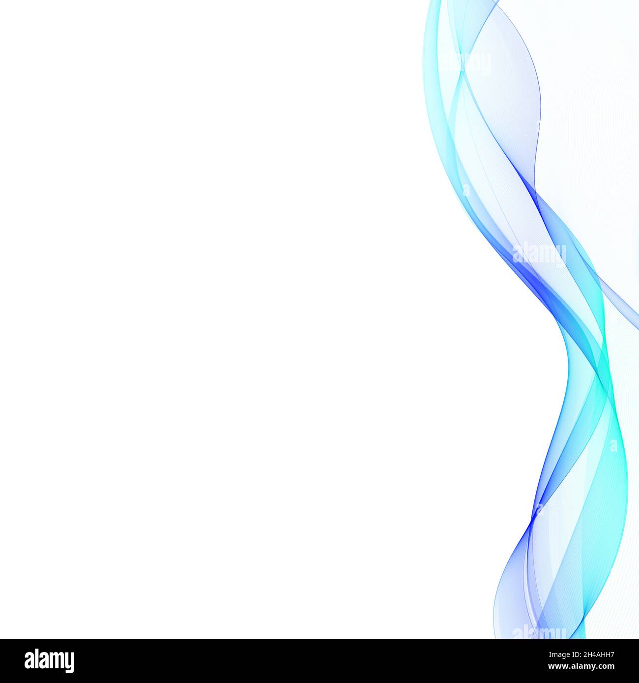 blue abstract wave. Sea Template Stock Photo - Alamy