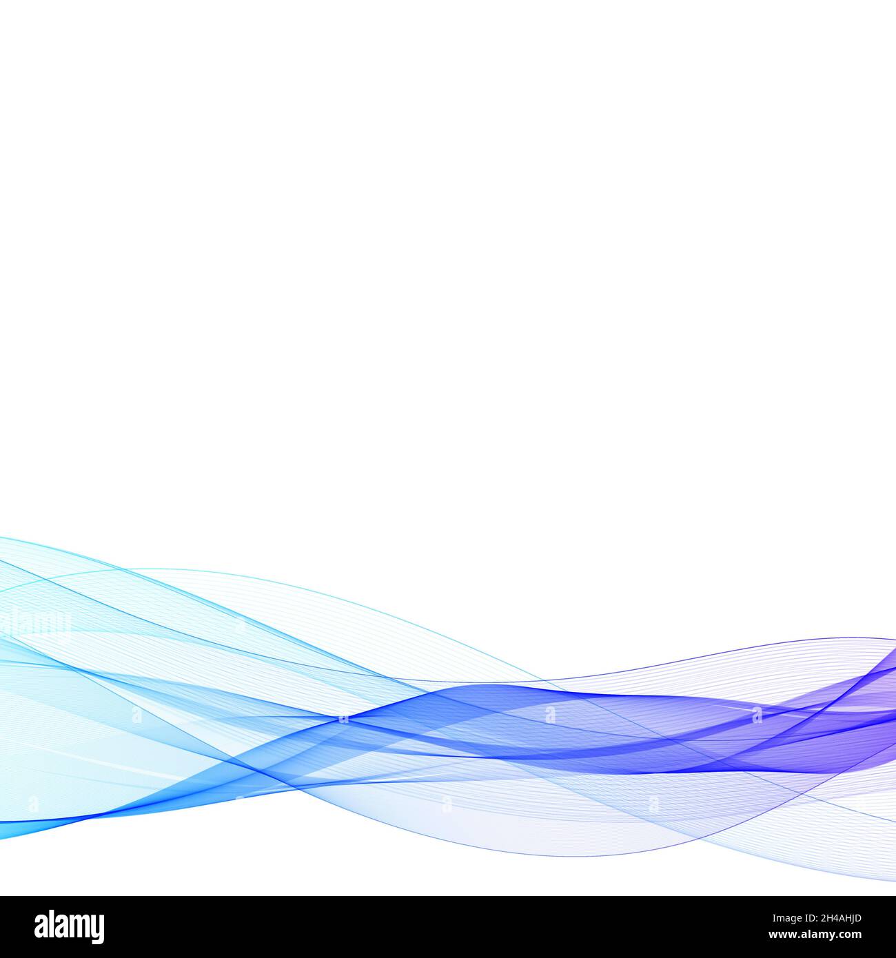 Layout for advertising. blue wave Stock Photo - Alamy