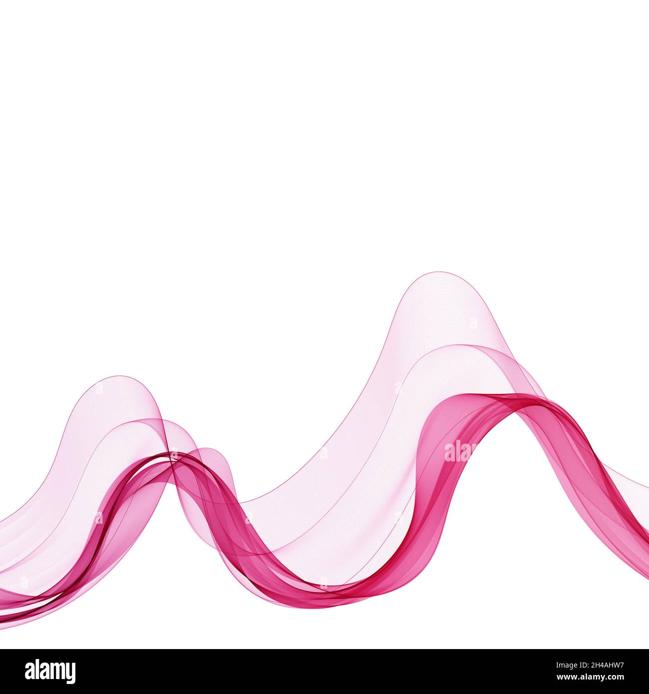 Colored wave. Modern design element Stock Photo - Alamy