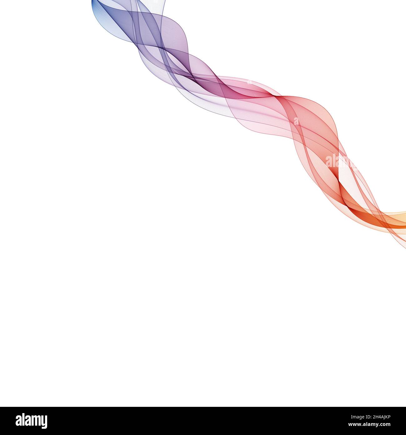 Abstract color vector wave. Design element Stock Photo - Alamy