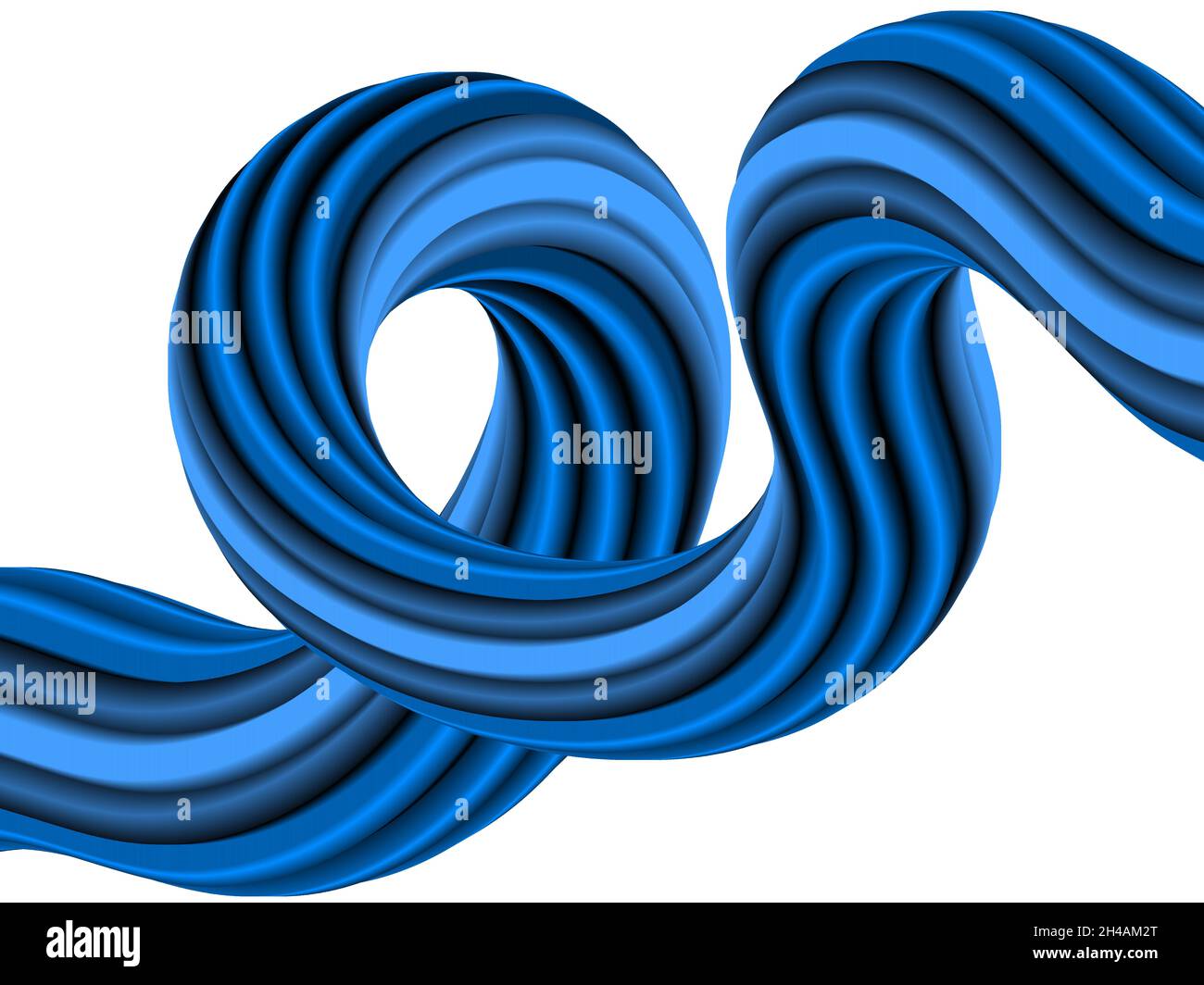 Blue wavy background. Liquid wave shapes Stock Photo - Alamy