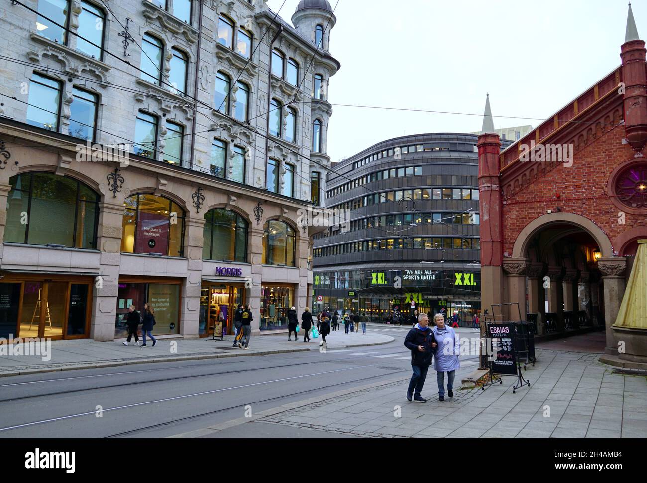 Oslo city center cityscape hi-res stock photography and images - Alamy