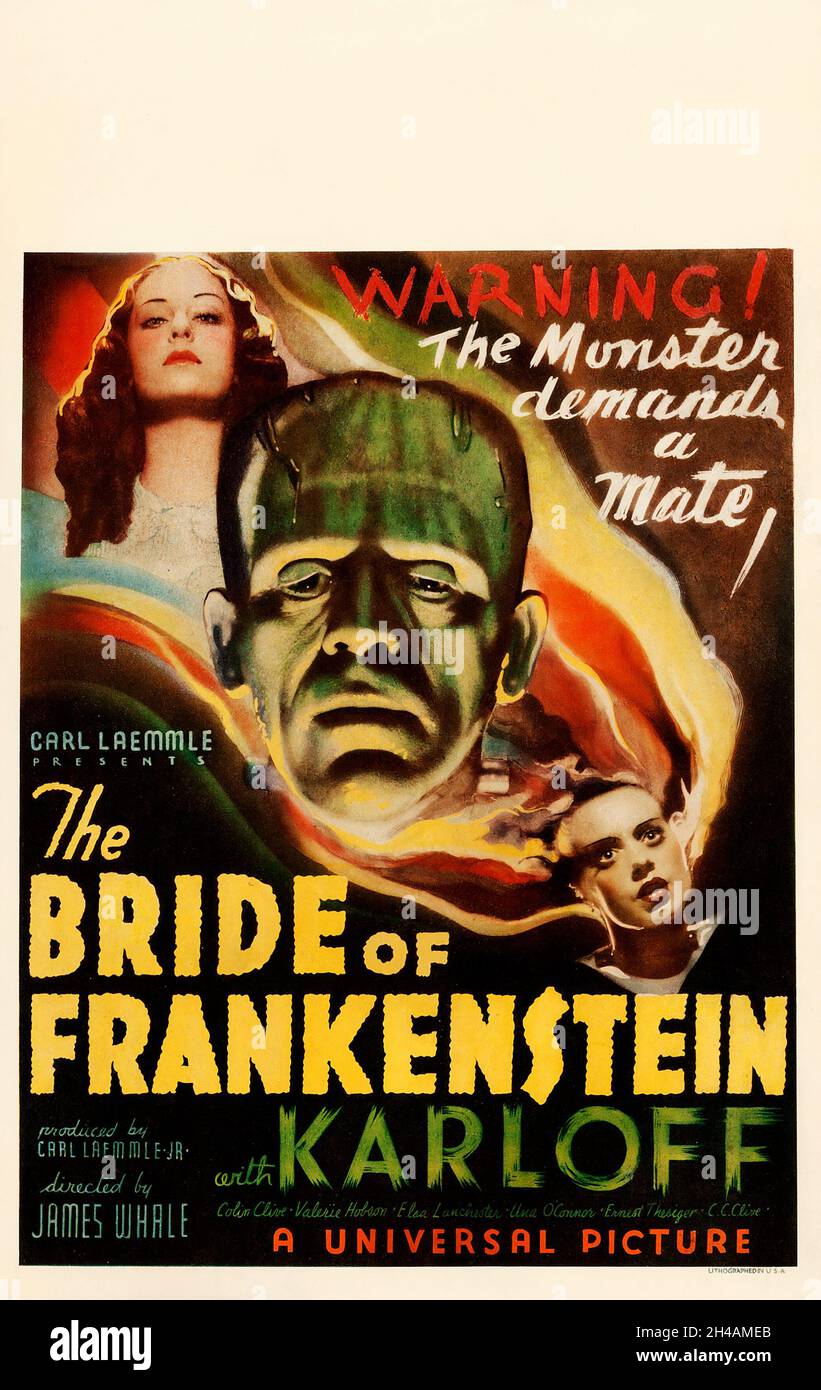 Bride Of Frankenstein Plakat Academy Museum | Introducing The