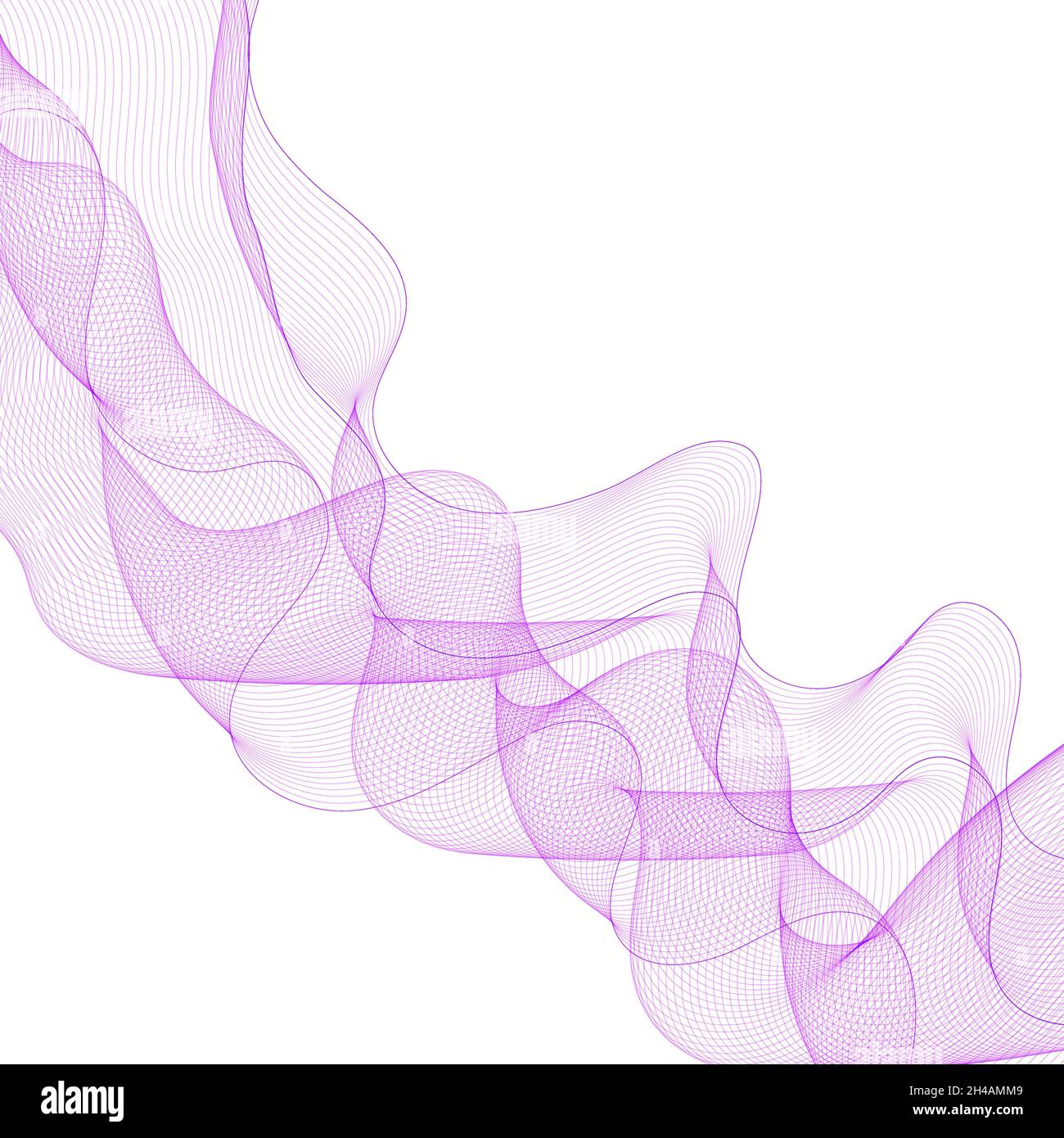 Background with vector purple wave. Abstract illustration Stock Photo ...
