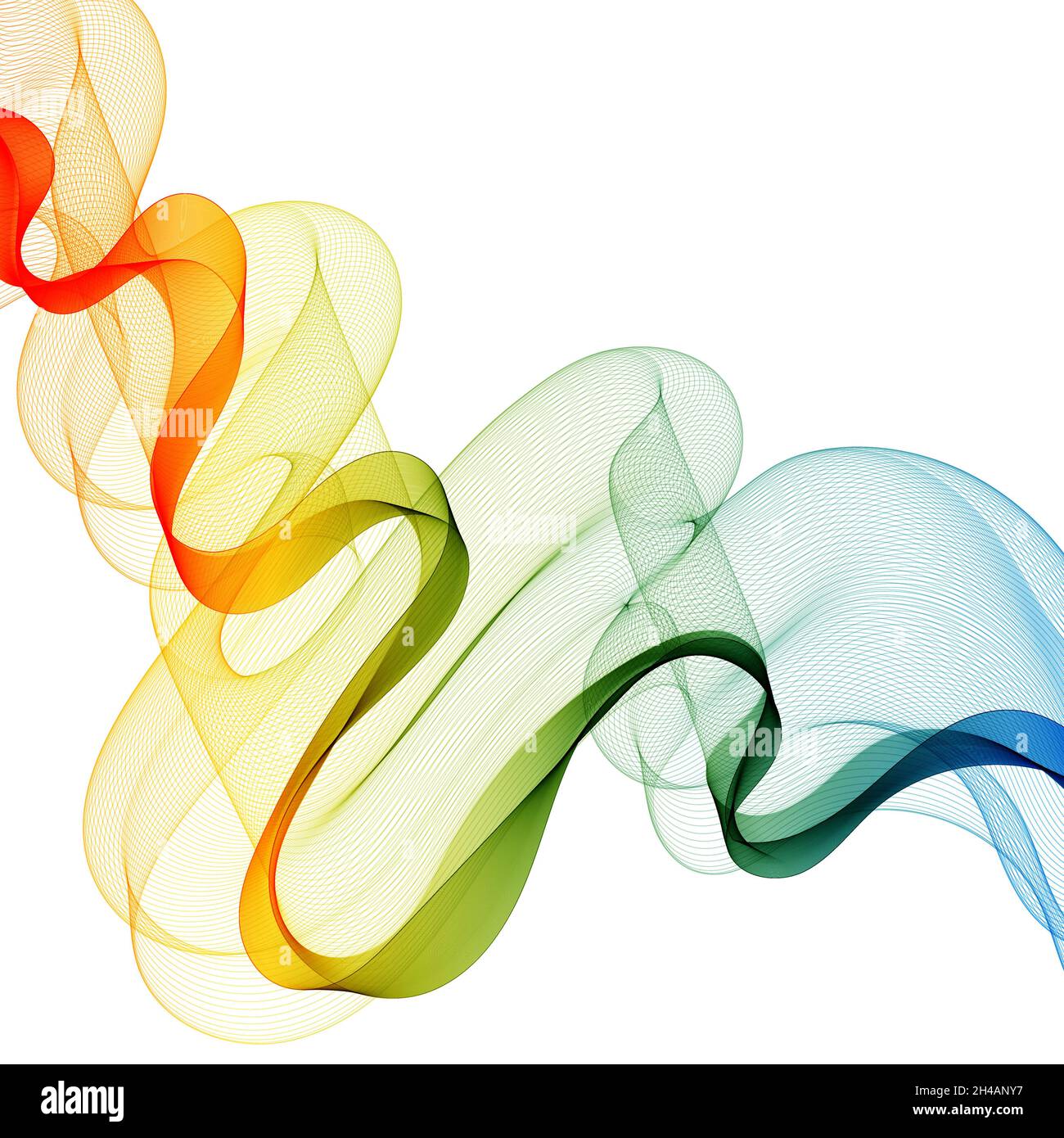 Vector Abstract smoky waves background. Template brochure design Stock Photo - Alamy