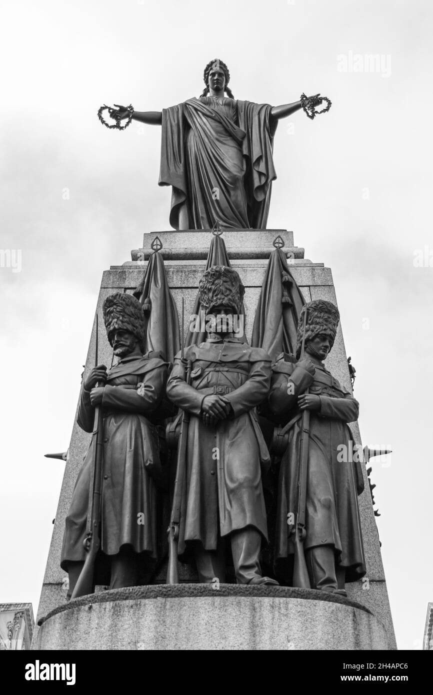 London, United Kingdom; March 15th 2011: Monument dedicated to the ...