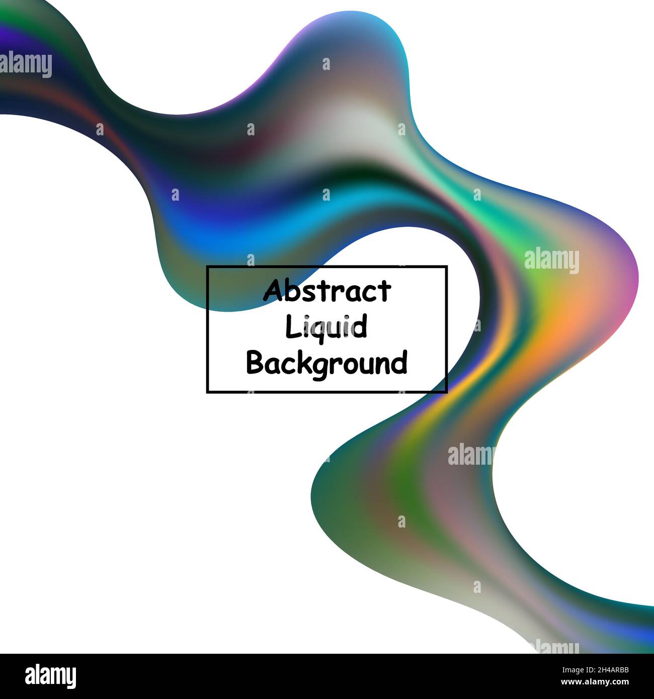 Multi-colored wave. liquid vector background. Design element Stock ...