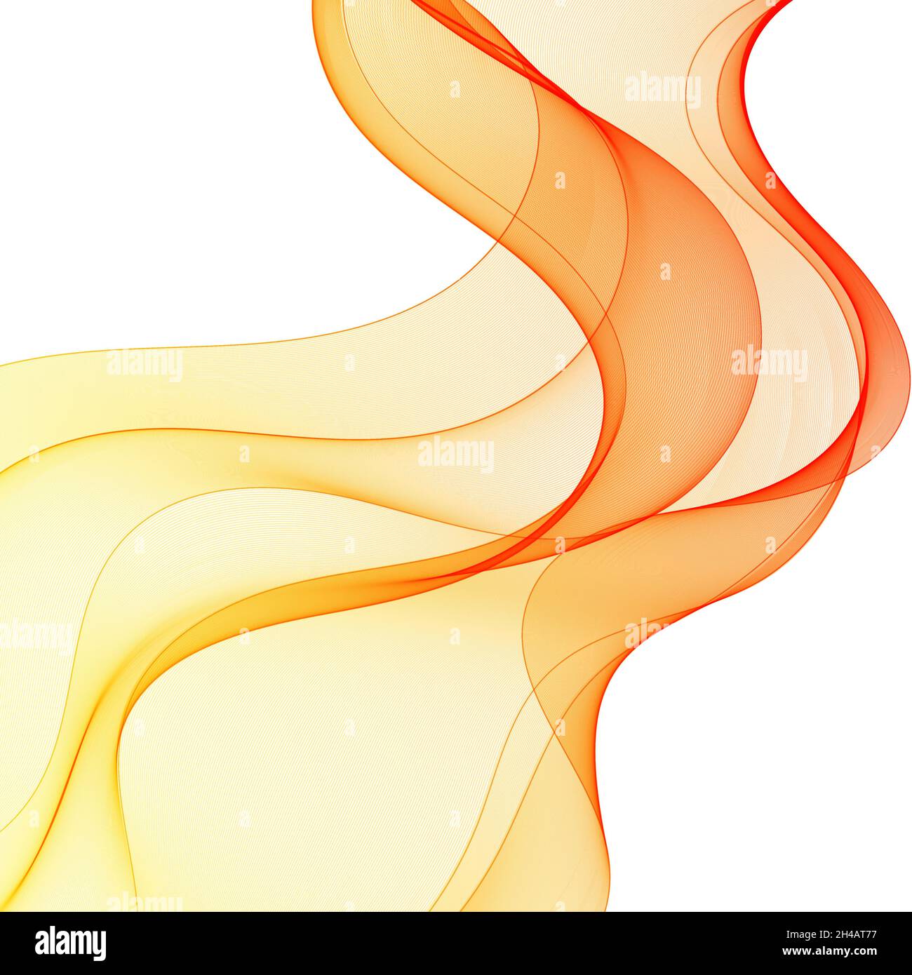 red and orange wave. advertising template Stock Photo - Alamy