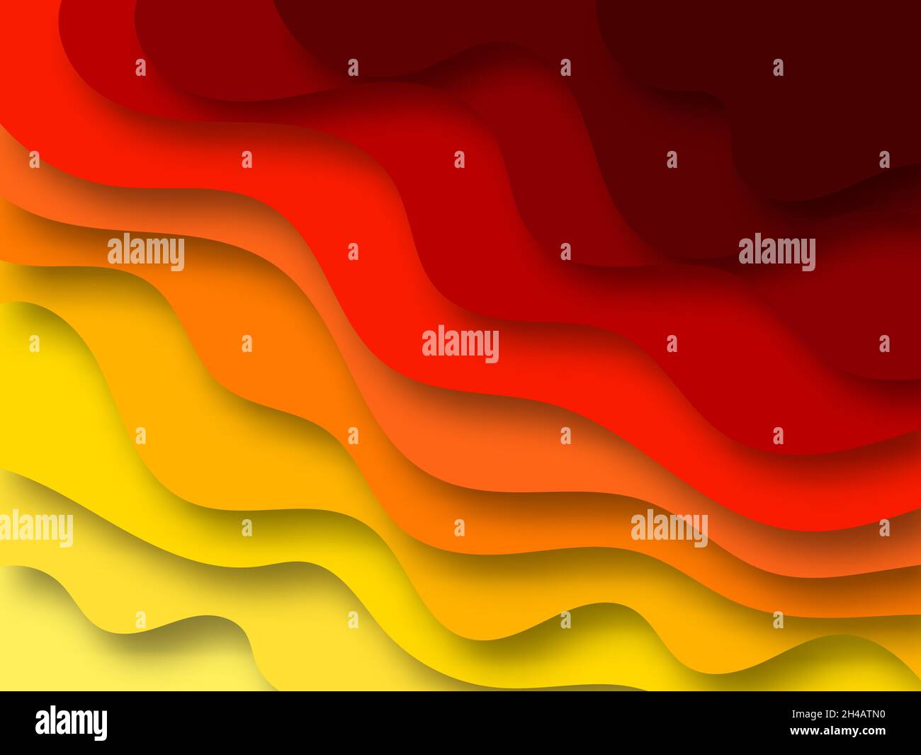 Colored paper cutout. Modern design. Layout for presentation ...