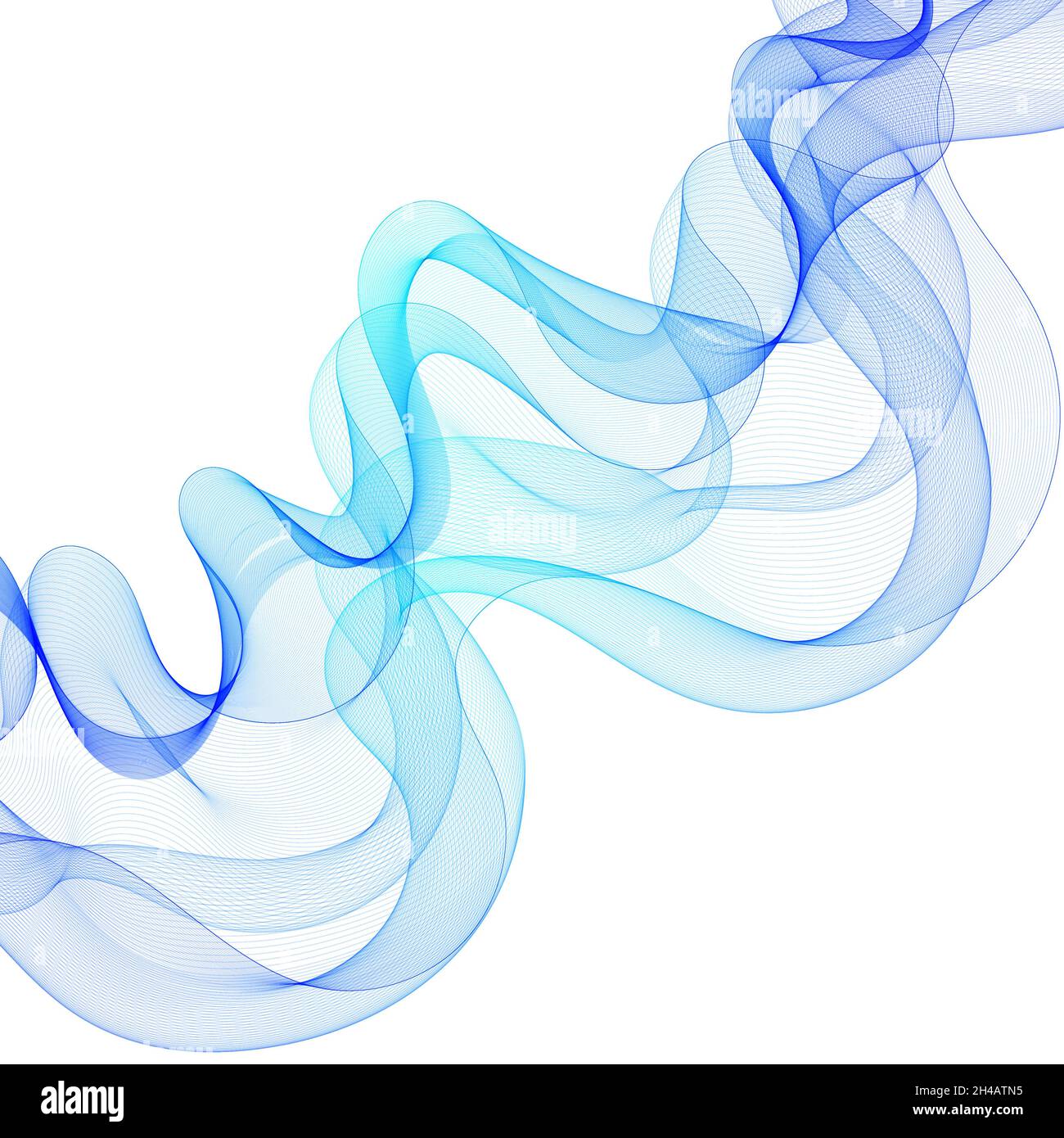 Colorful abstract wave. Modern illustration for presentation. Design element Stock Photo - Alamy