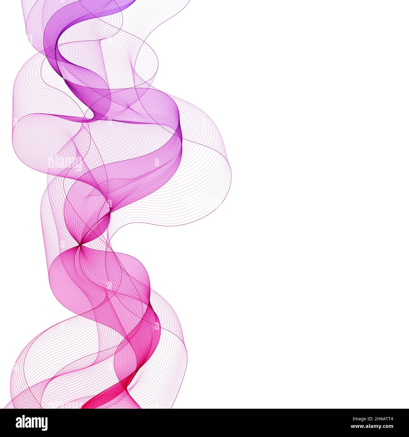Colorful abstract wave. Modern illustration for presentation. Design ...