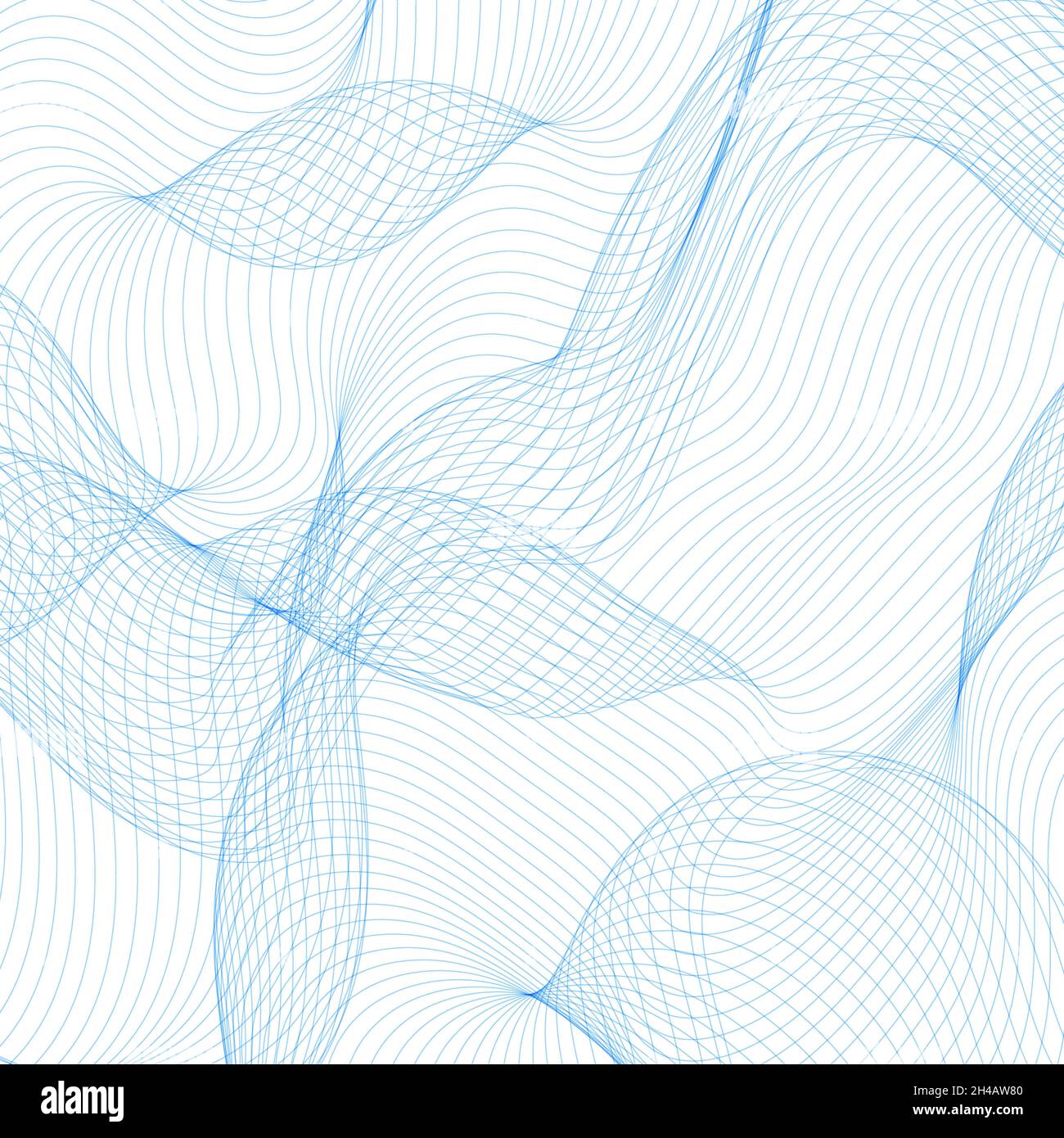 Blue wave pattern. Abstract presentation background. Decor element ...