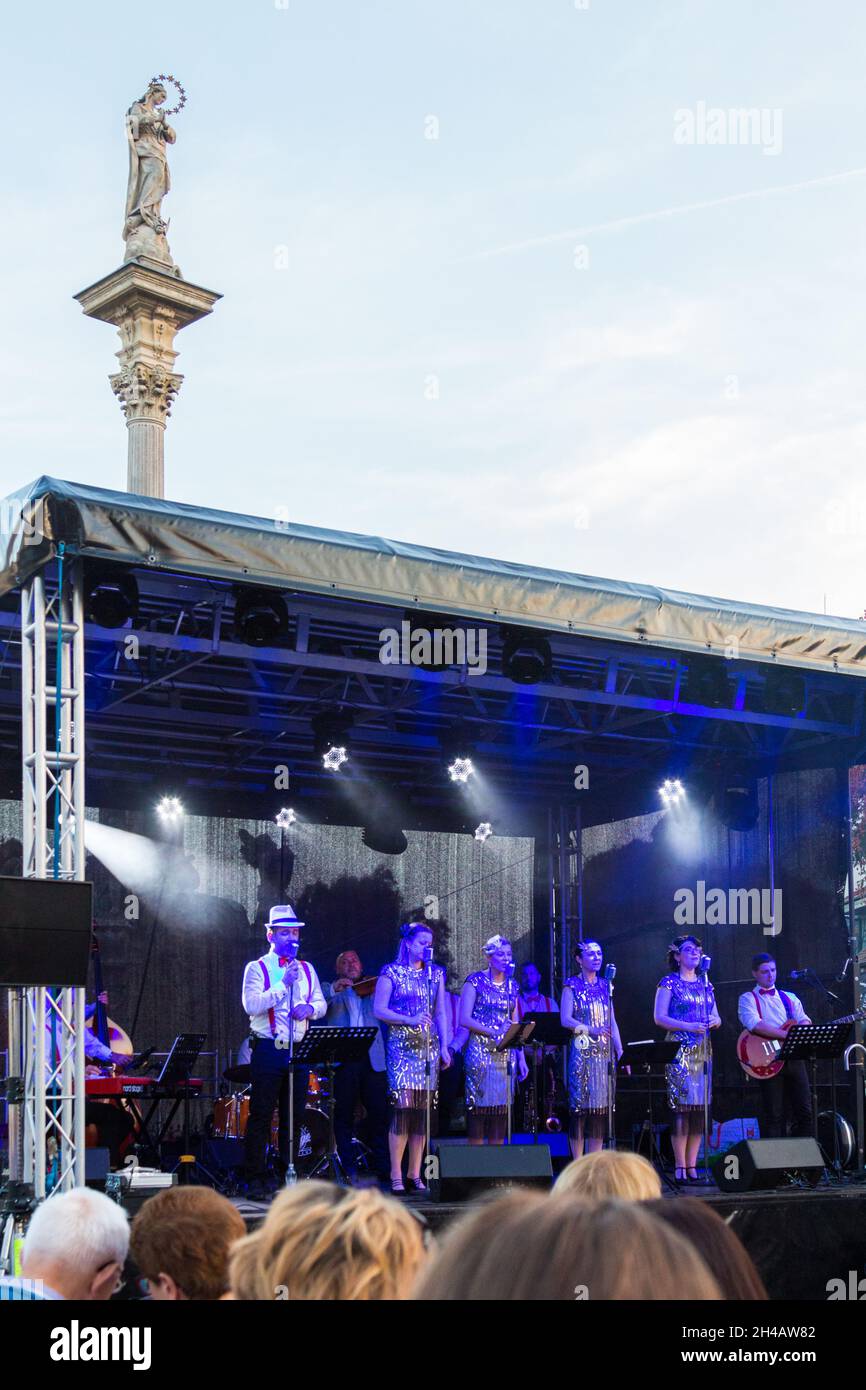 Local Vintage Company concert at Kult100 event during the centenary ...
