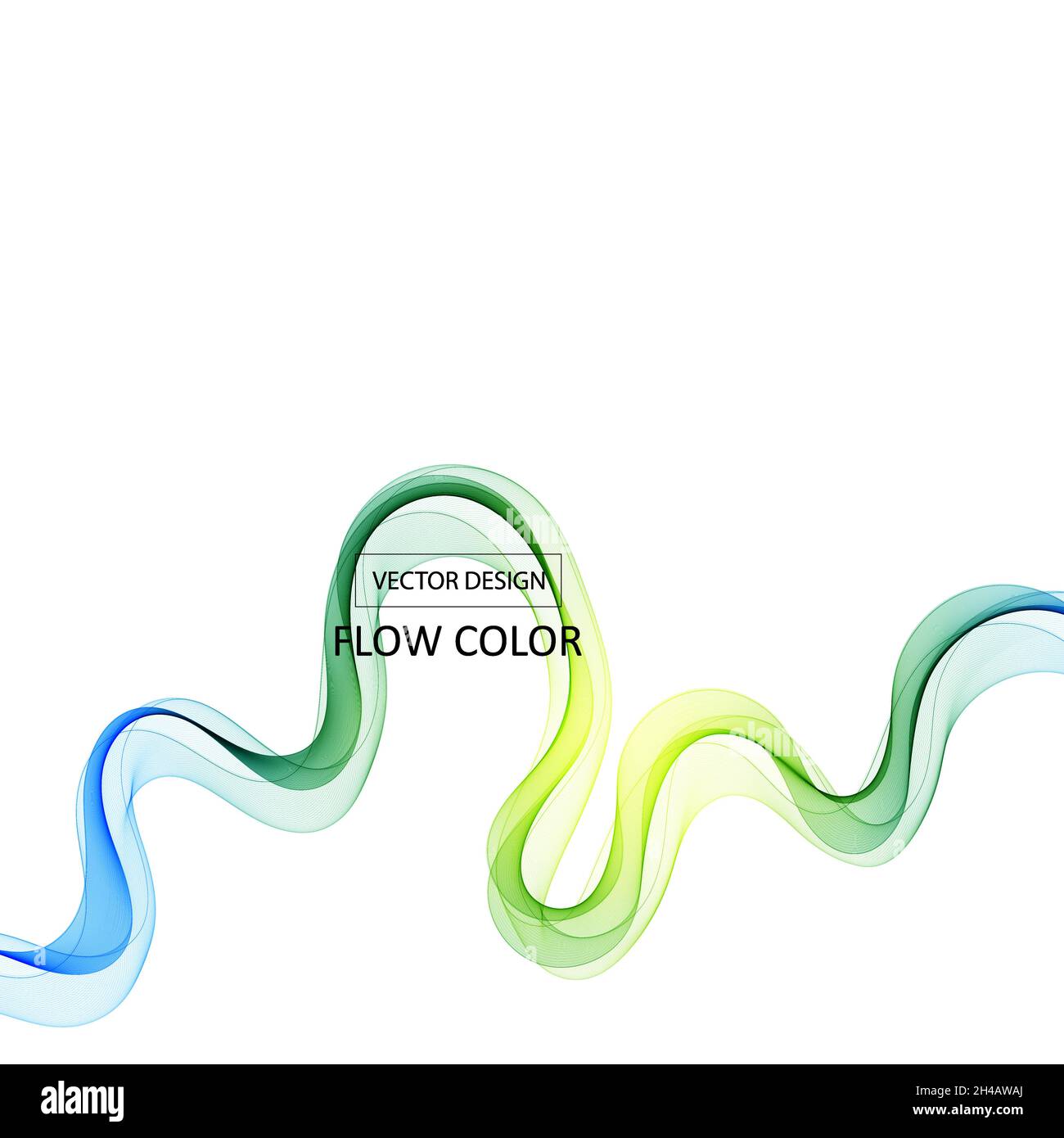 Wave pattern for presentation background. Abstract wave as an element ...