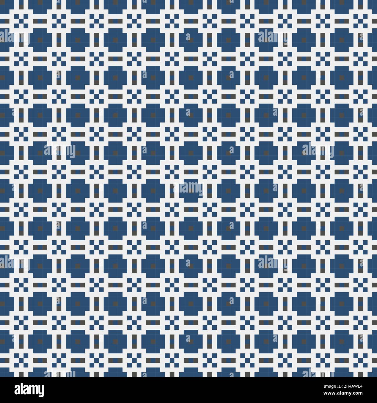 Abstract Cross-Pattern Dotted generative computational art illustration ...