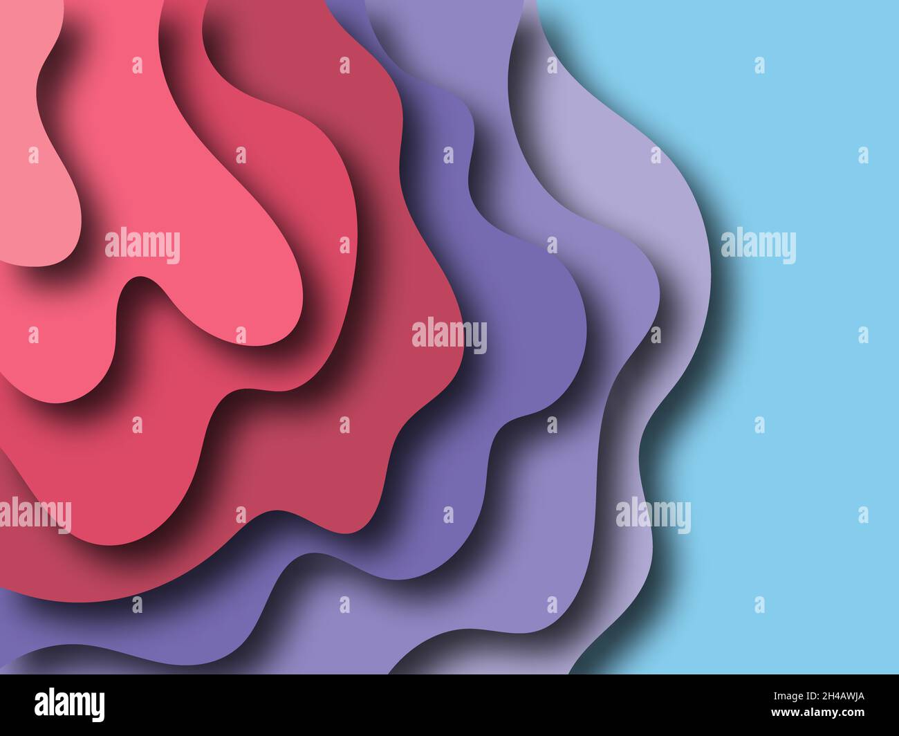papercut. Abstract colored background. Layout for presentation Stock ...