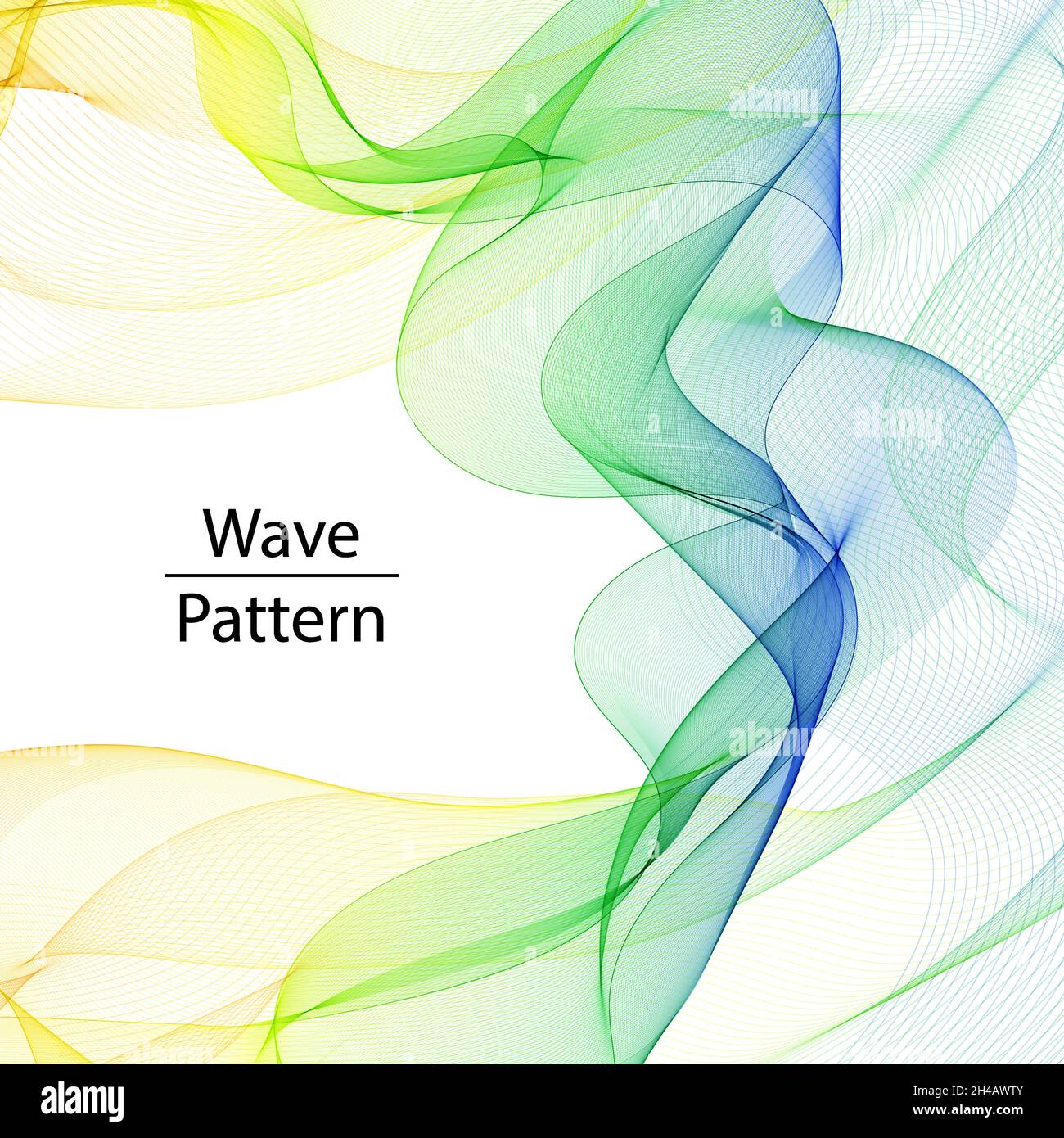 Colored abstract wave. Modern background for presentation, advertising ...
