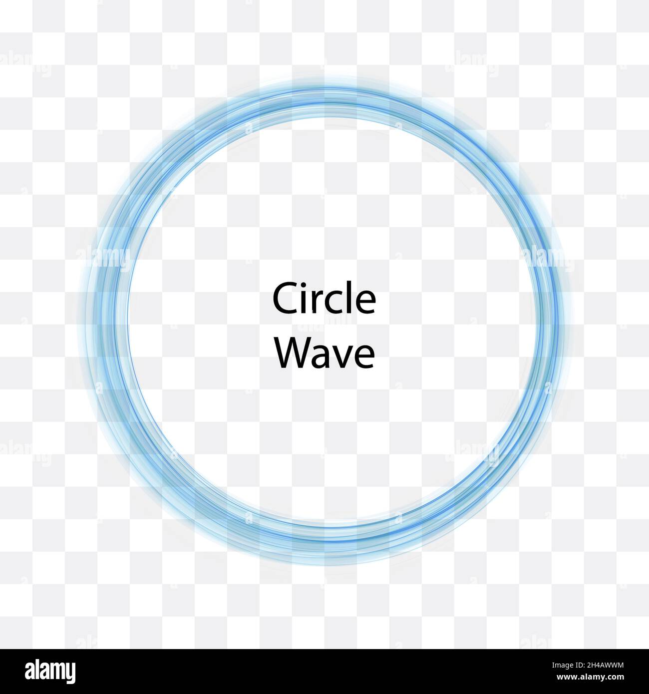 Round wave pattern. Template for logo, presentation, advertising Design ...