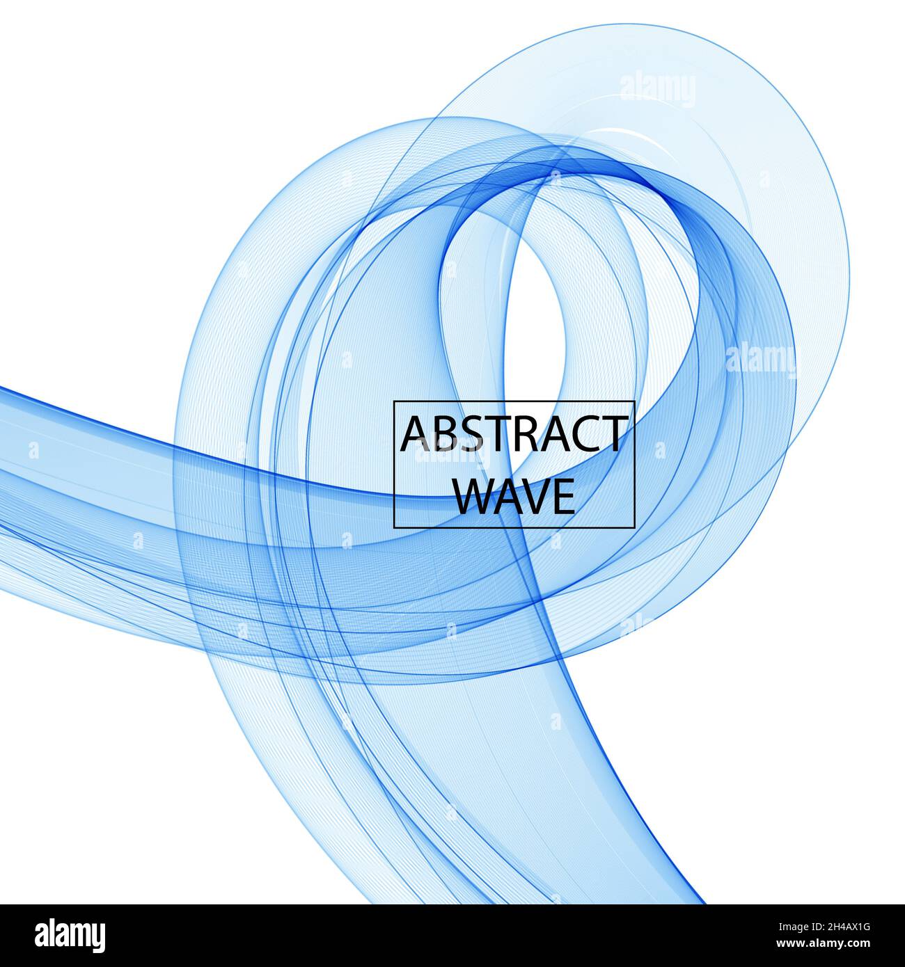Blue wave pattern. Abstract wave. Presentation template Stock Photo - Alamy