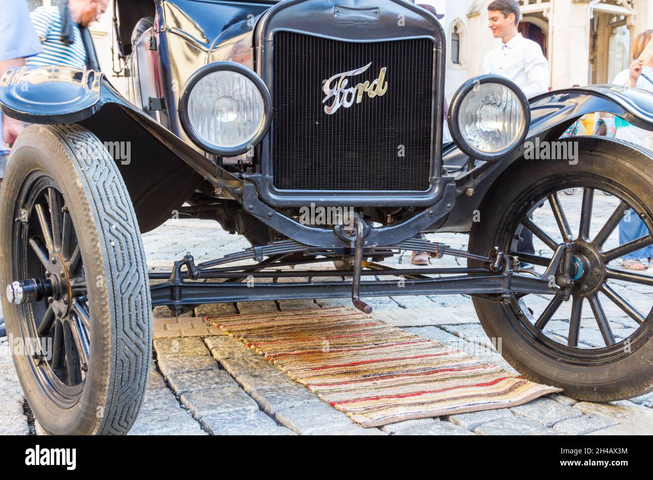 Old Ford model T, Kult100 event during the centenary year of Sopron ...