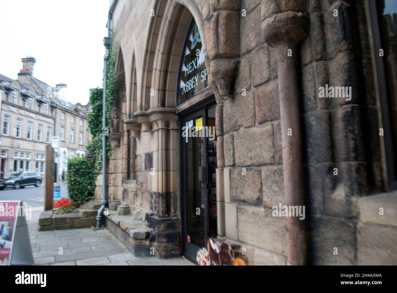 Gift Shop, Hexham Abbey, Hexham, Northumberland, England, UK Stock ...