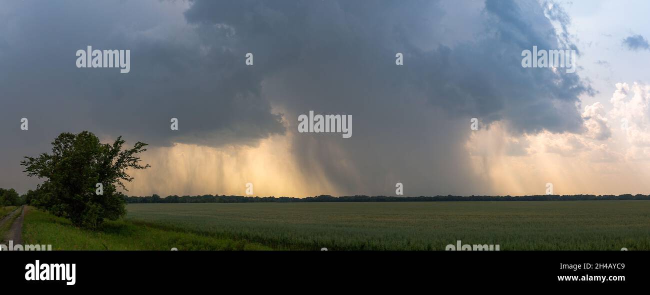 Stormy clouds over a hi-res stock photography and images - Alamy