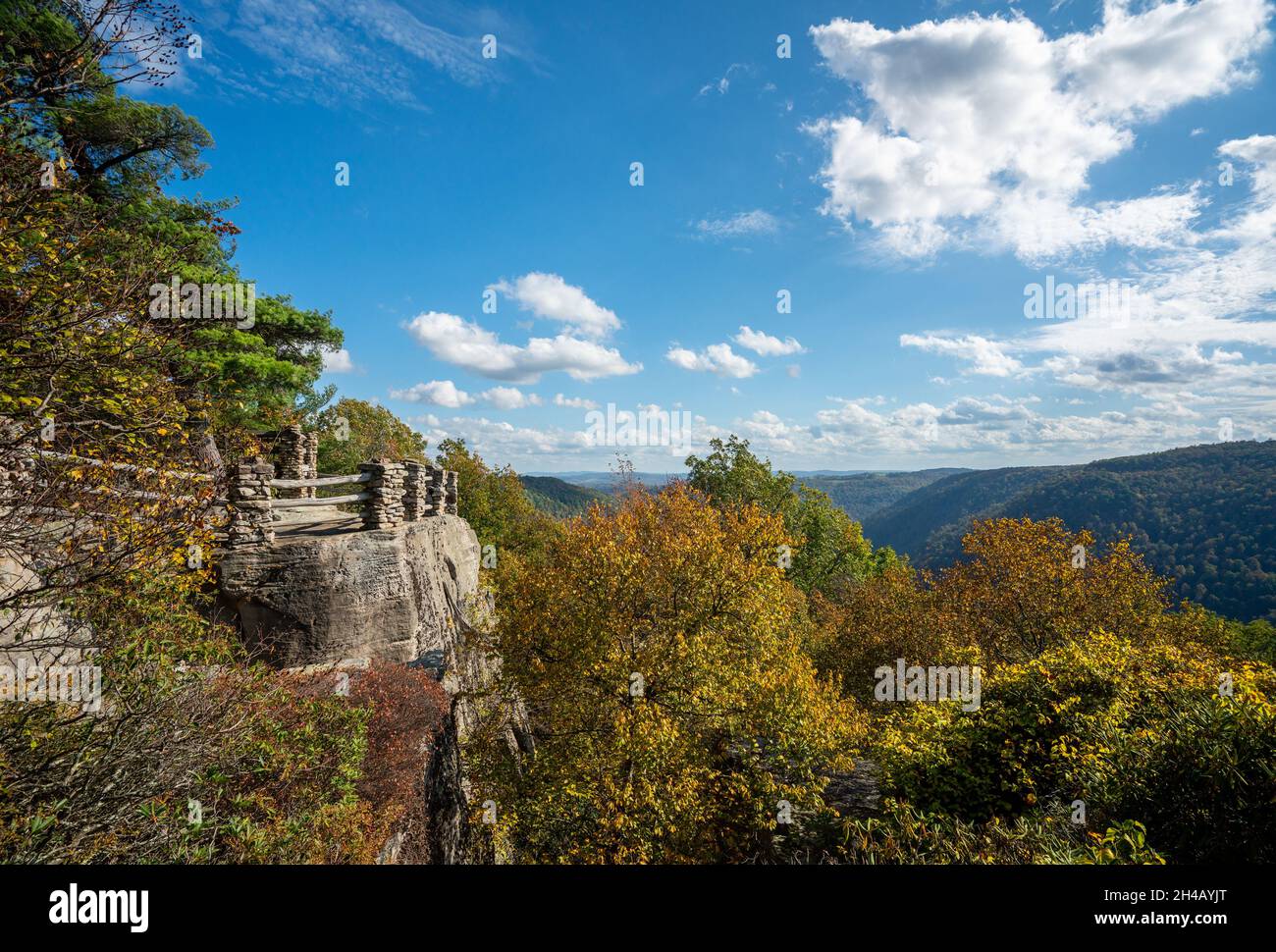 Coopers rock overlook hi-res stock photography and images - Alamy