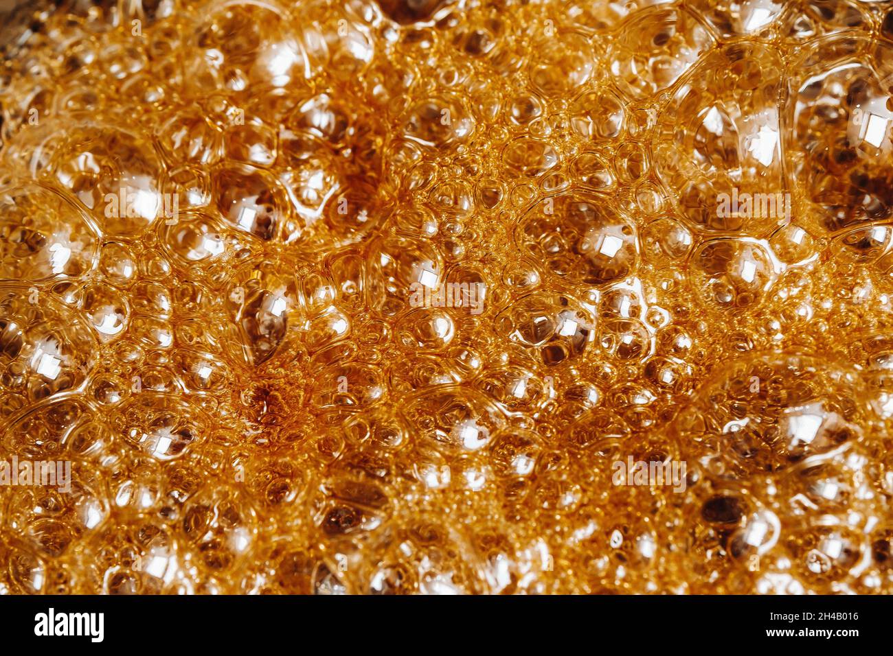 Preparation of sugar candies at home.A taste of our childhood ...