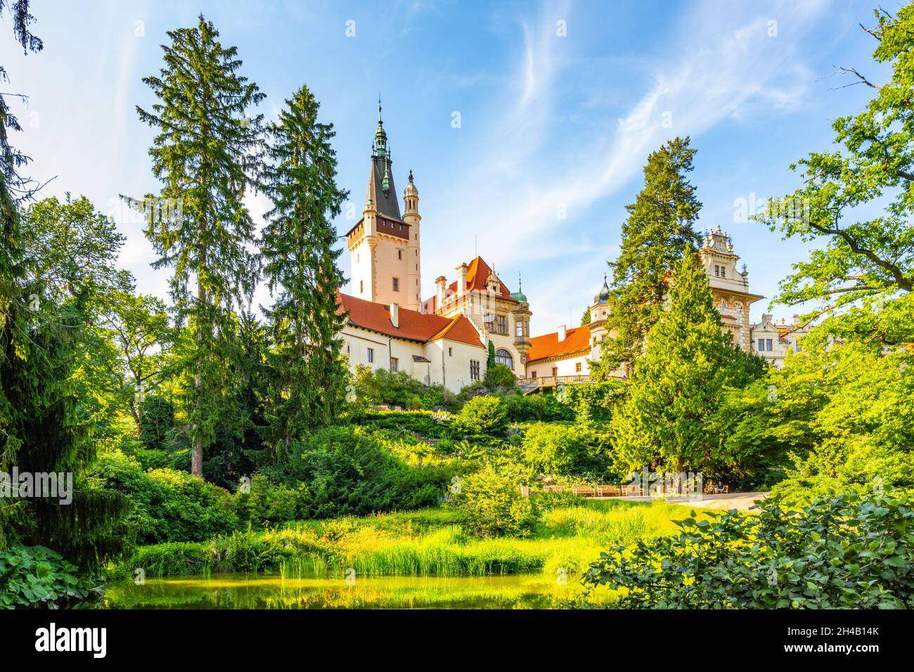 Pruhonice chateau hi-res stock photography and images - Alamy