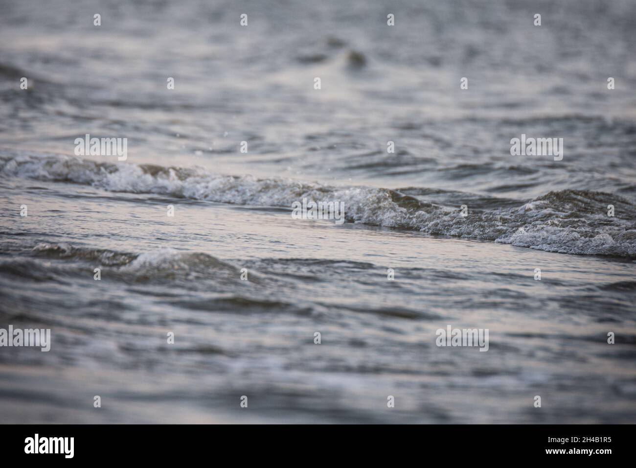 Beautiful view of soft ocean wave Stock Photo - Alamy
