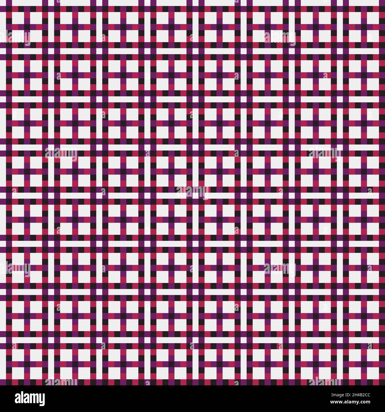 Abstract Cross-Pattern Dotted generative computational art illustration ...
