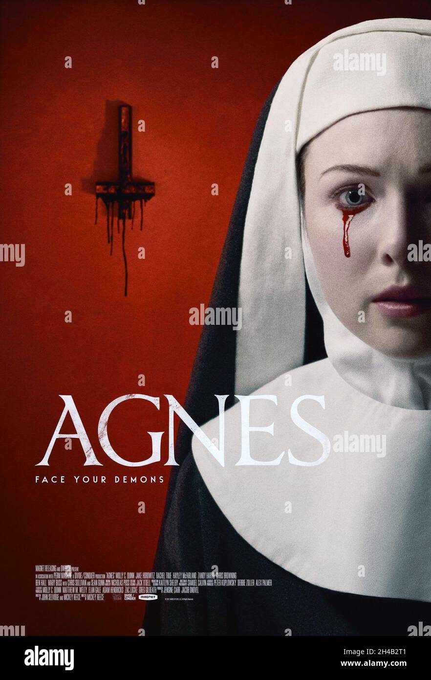 AGNES, poster, Molly C. Quinn, 2021. © Magnet Releasing /Courtesy ...