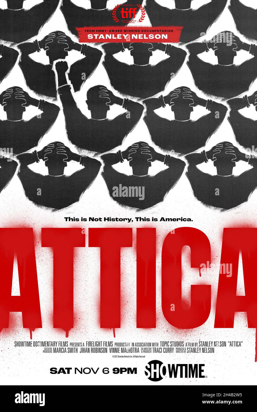 ATTICA, poster, 2021. © Showtime Networks /Courtesy Everett Collection ...