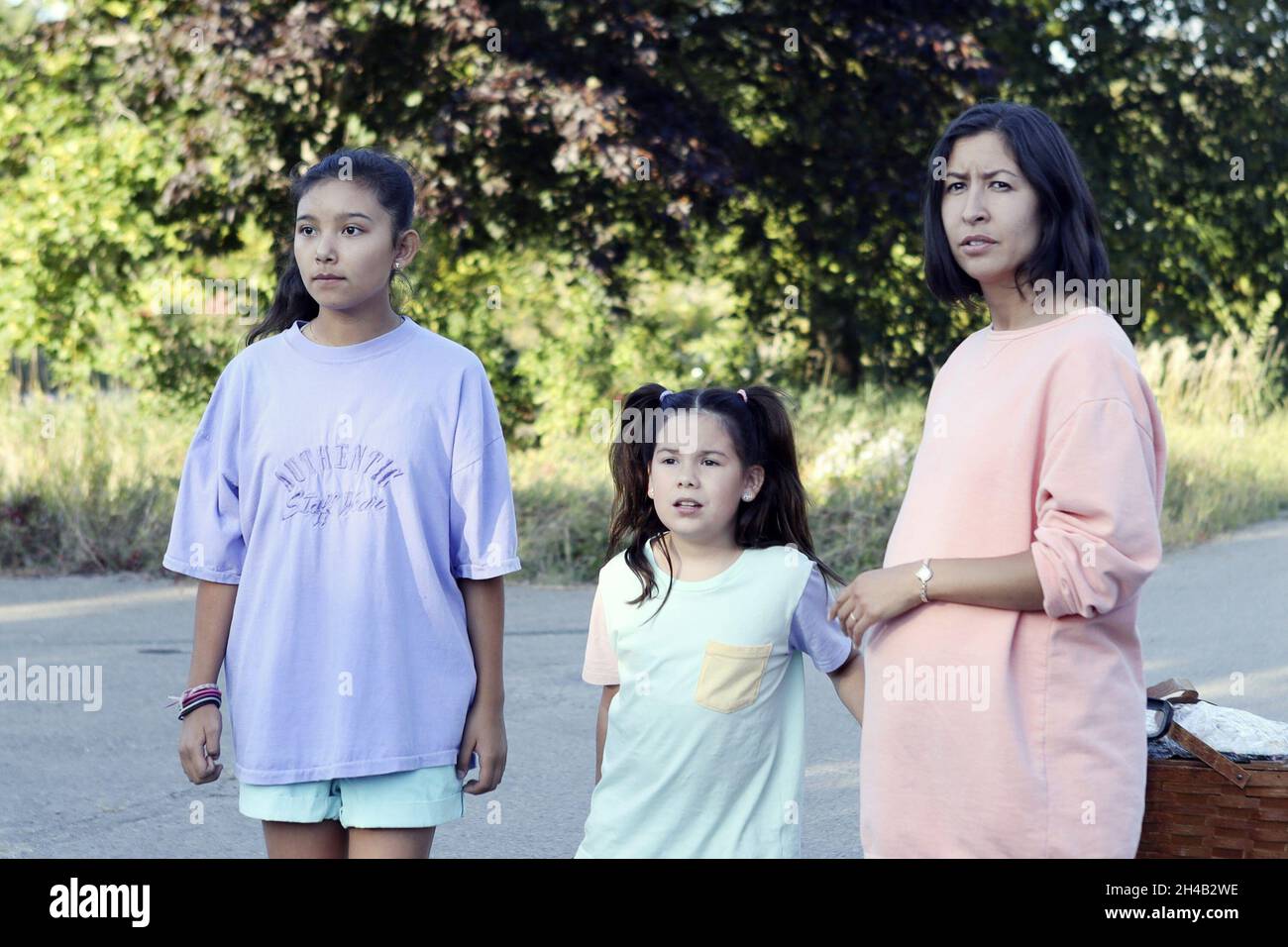 BEANS, from left: Kiawentiio, Violah Beauvais, Rainbow Dickerson, 2020 ...