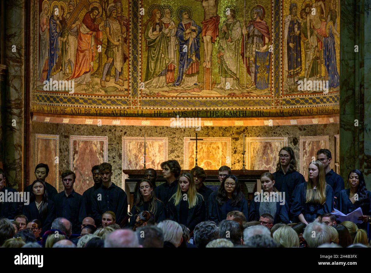 The Guards’ Chapel, Birdcage Walk, London, UK. 1 November 2020. The ...