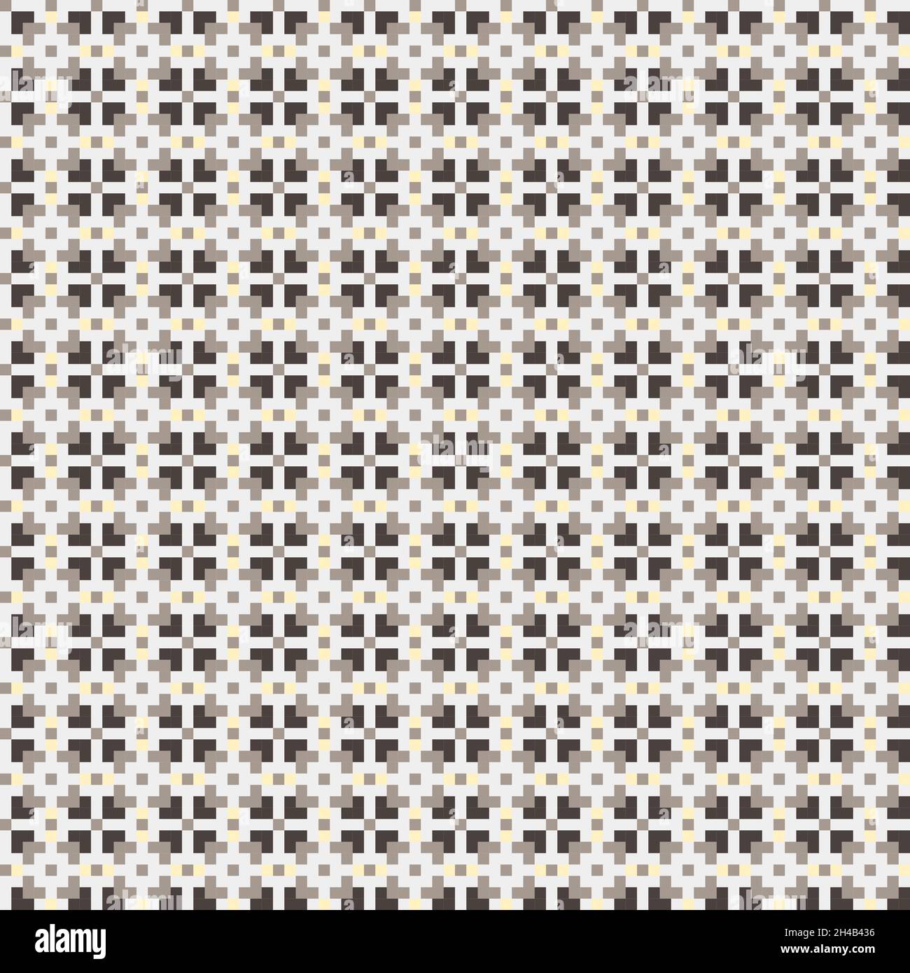 Abstract Cross-Pattern Dotted generative computational art illustration ...