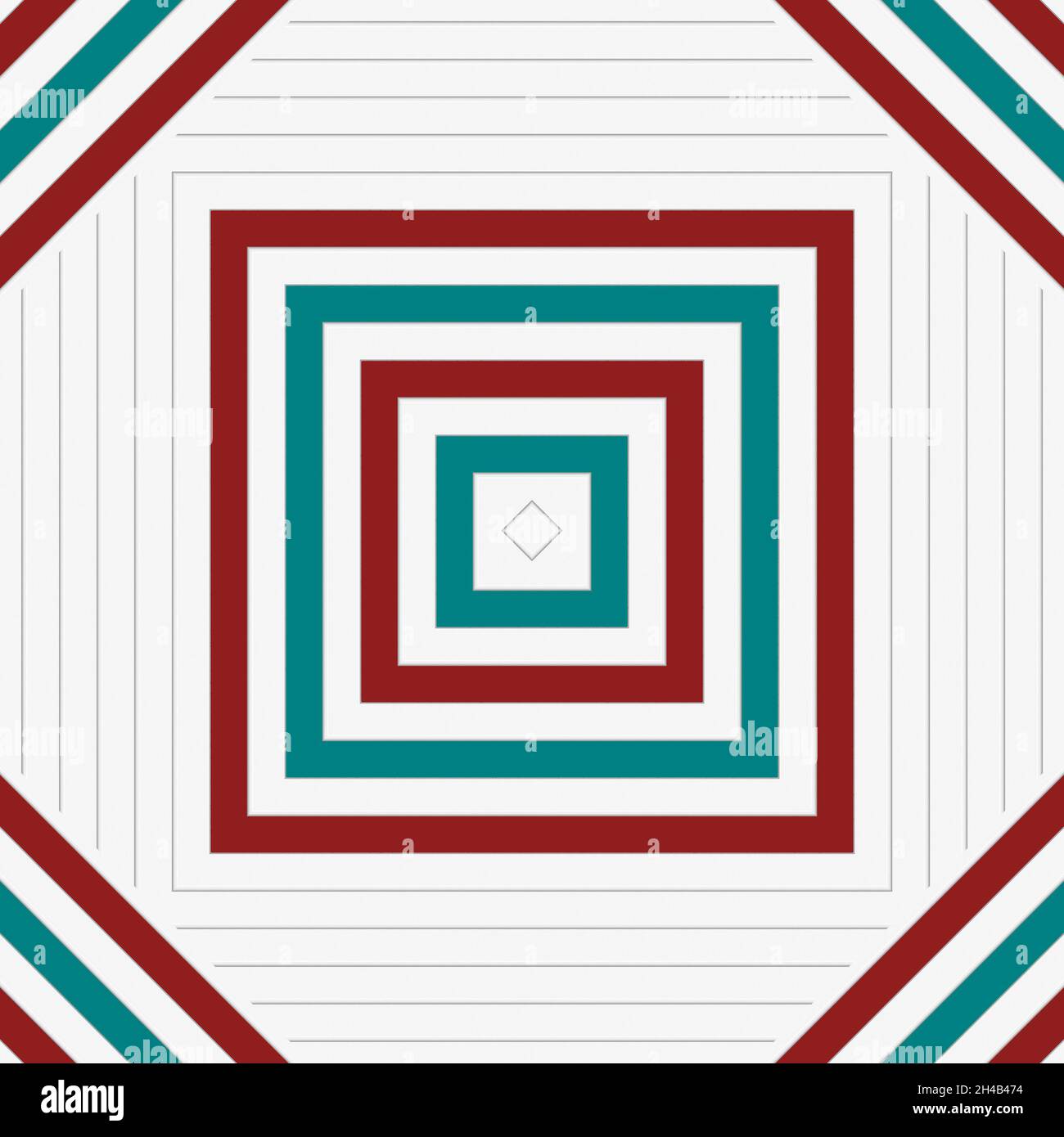 Abstract seamless squared pattern with colorful striped squares and ...