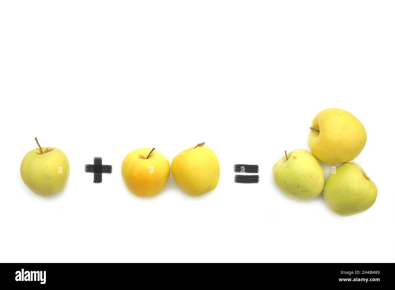 Addition equation hi-res stock photography and images - Alamy