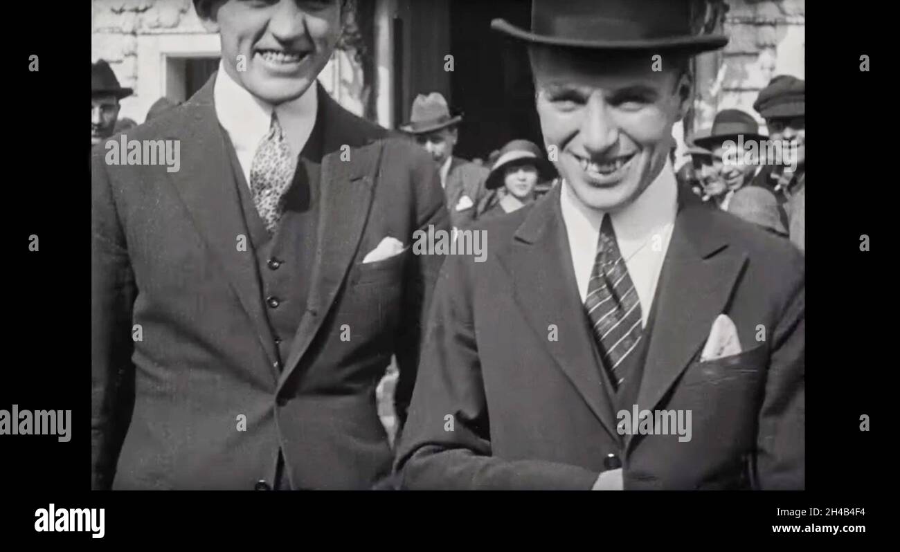 THE REAL CHARLIE CHAPLIN, Charles Chaplin, in archival footage, 1930s ...