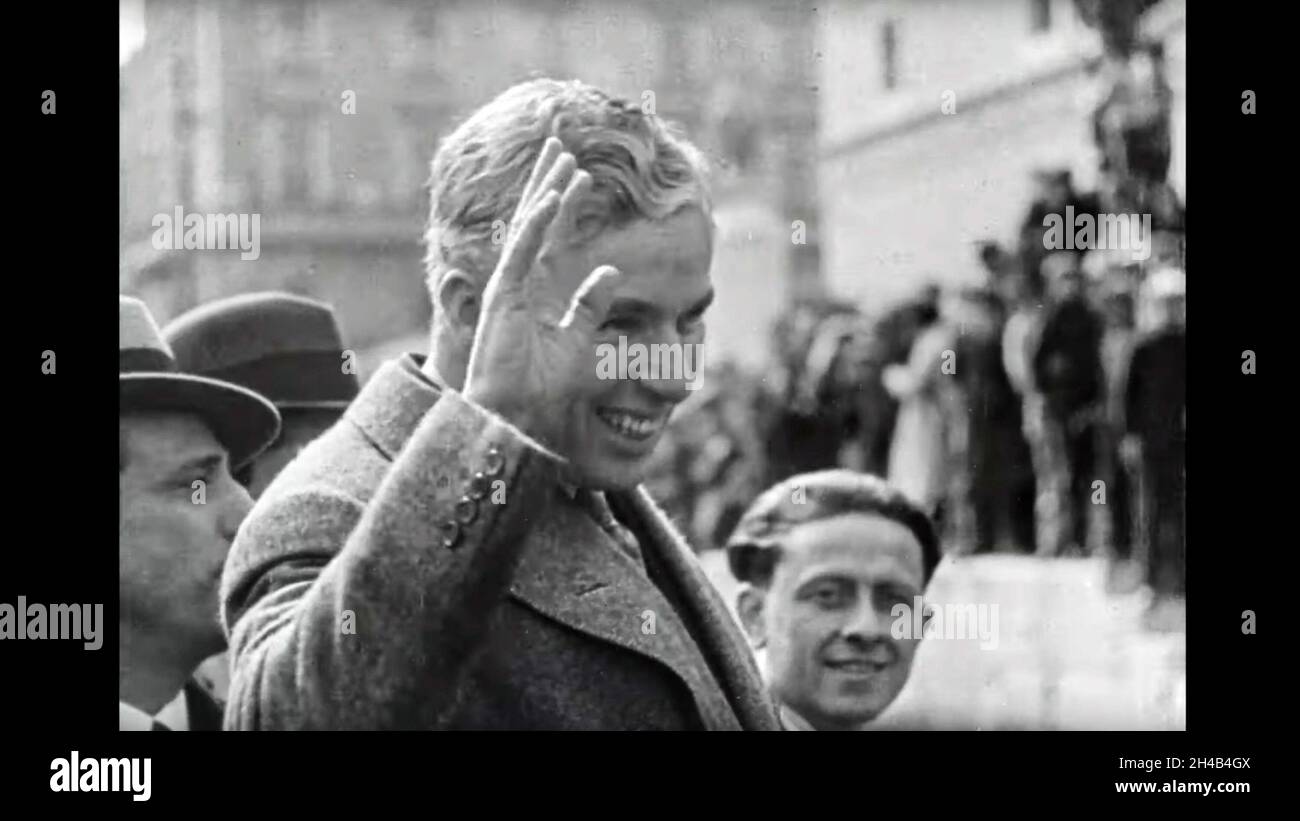 THE REAL CHARLIE CHAPLIN, Charles Chaplin, in archival footage, 1930s ...