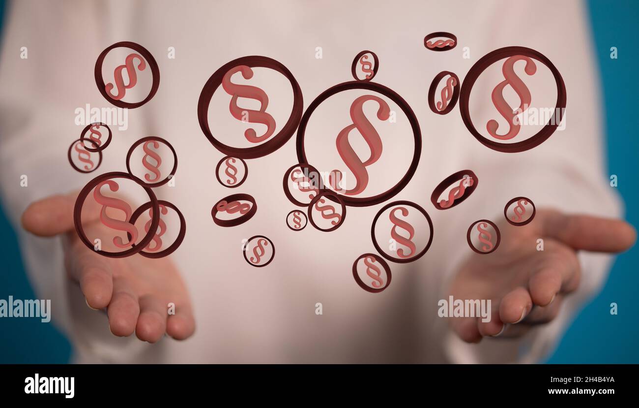 Hologram section sign symbol hi-res stock photography and images - Alamy