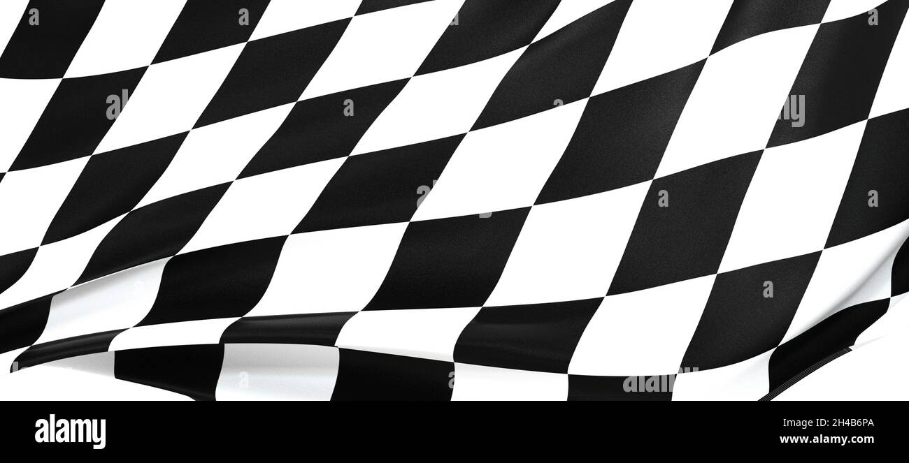 Crumpled fabric check flag hi-res stock photography and images - Alamy